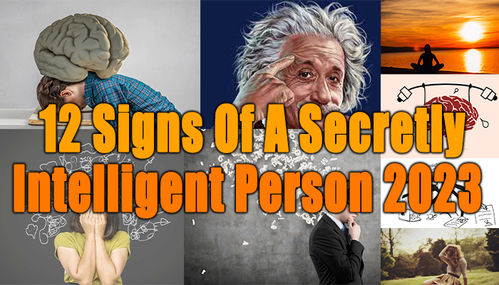 12 Signs Of A Secretly Intelligent Person 2024